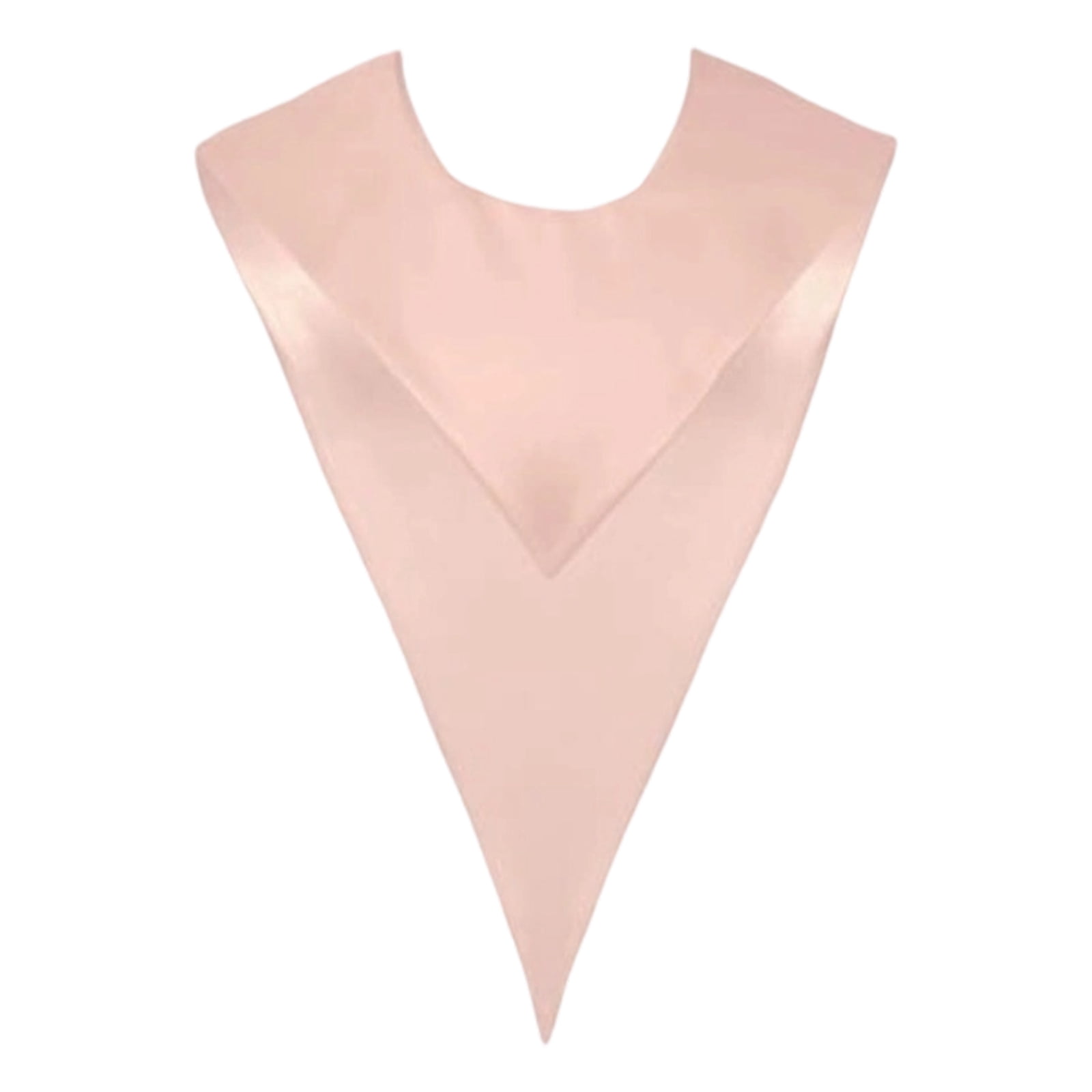 V-Shape Solid Color Graduation Honor Stole, Unisex Academic Regalia for ...