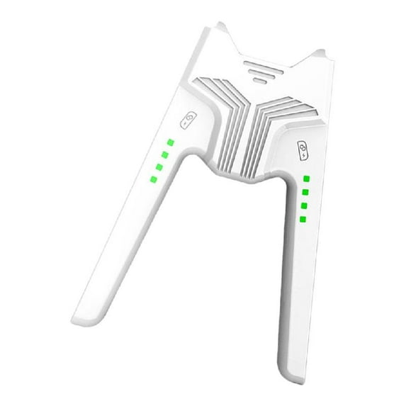 V Shaped Charging Grip Handle with LED Light White/Black - Walmart.com