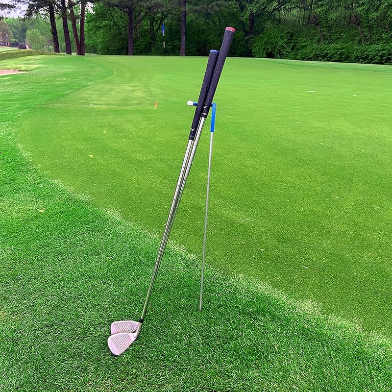 V-Shaped Golf Club Stand Keeps Your Clubs Clean, Dry & Visible, V-Stick ...