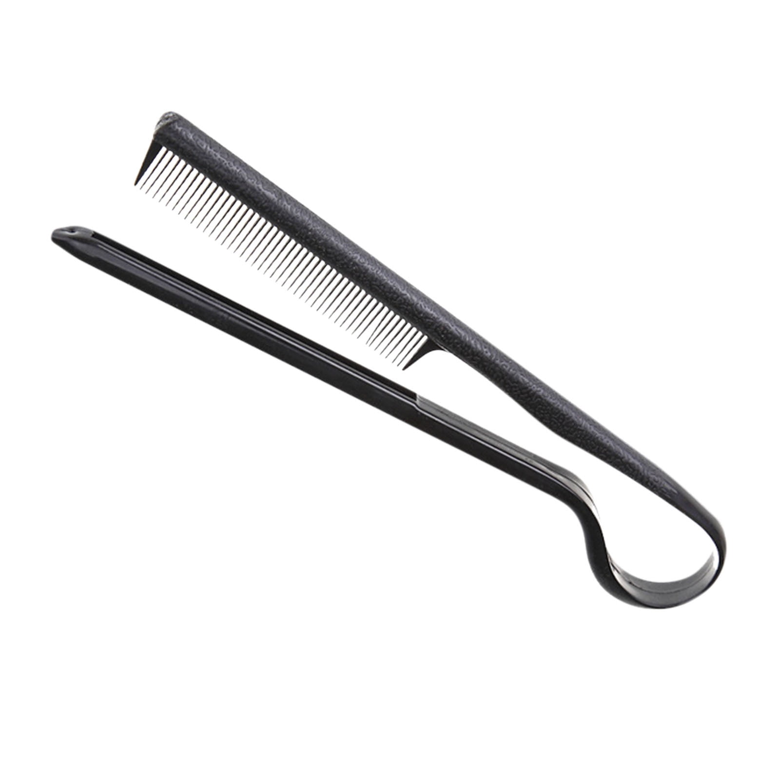V-Shaped Hair Straightener Comb – Portable Wheat Straw Hairdressing ...