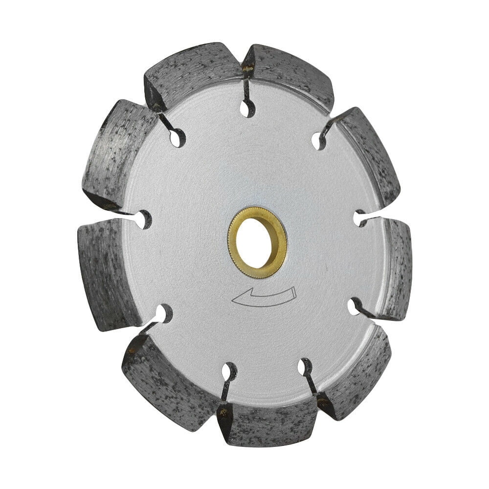 V-Shaped Segment 5 Inch Crack Chaser Diamond Blade Arbor 7/8 Inch-5/8 ...