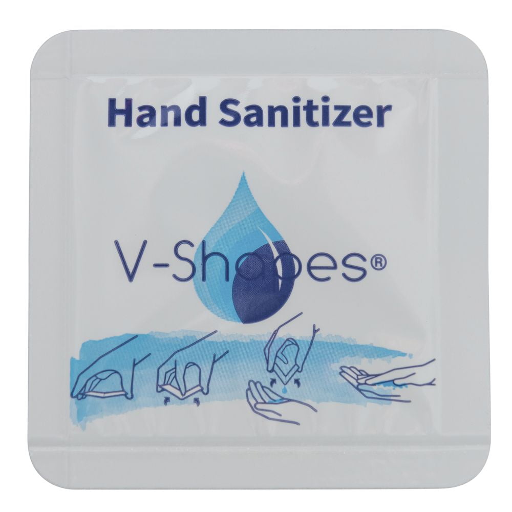 V-Shapes® Single Dose Hand Sanitizer Packets - Walmart.com