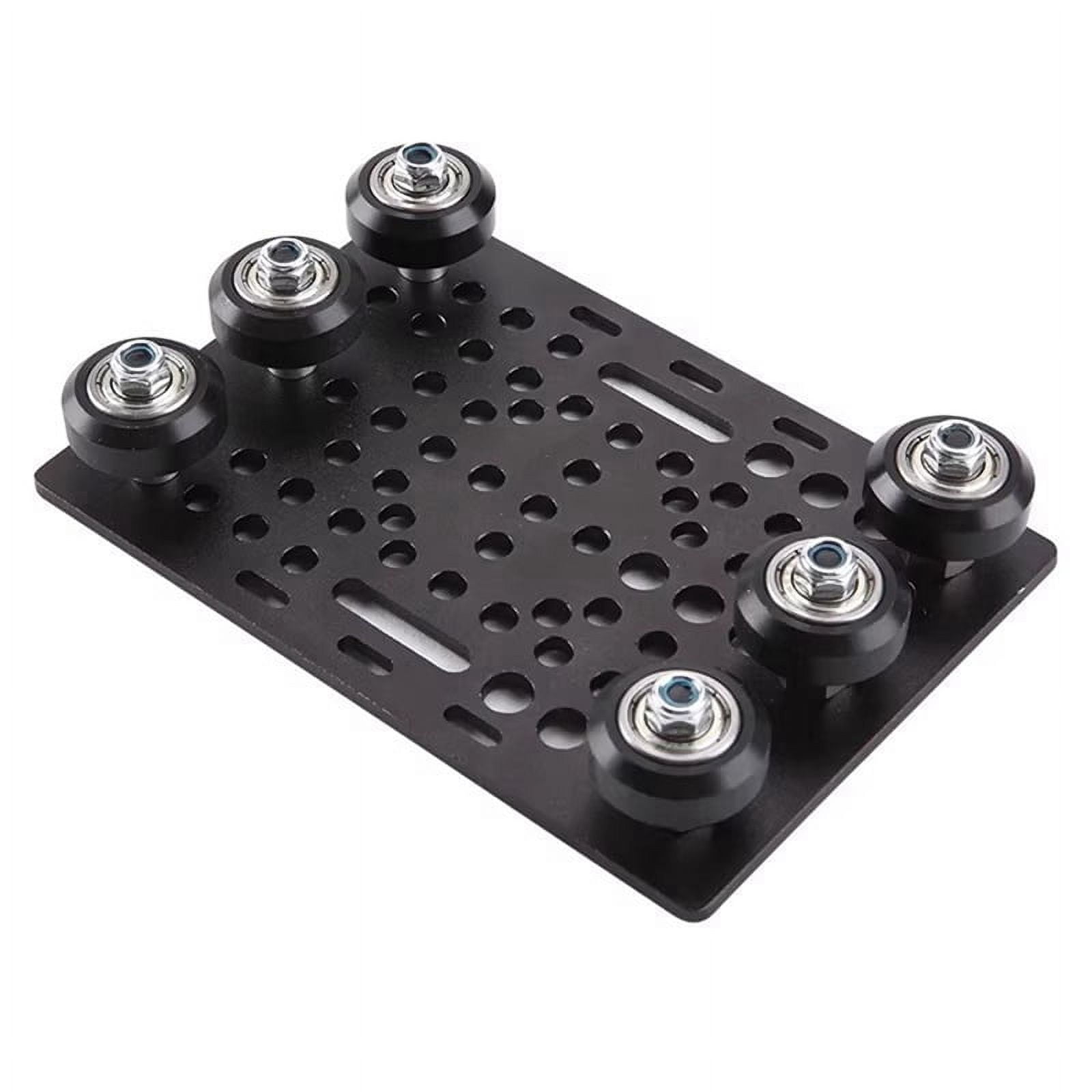 V-Slot Gantry Plate Set 20-80mm Gantry Plate with 6 Wheels for 3D ...