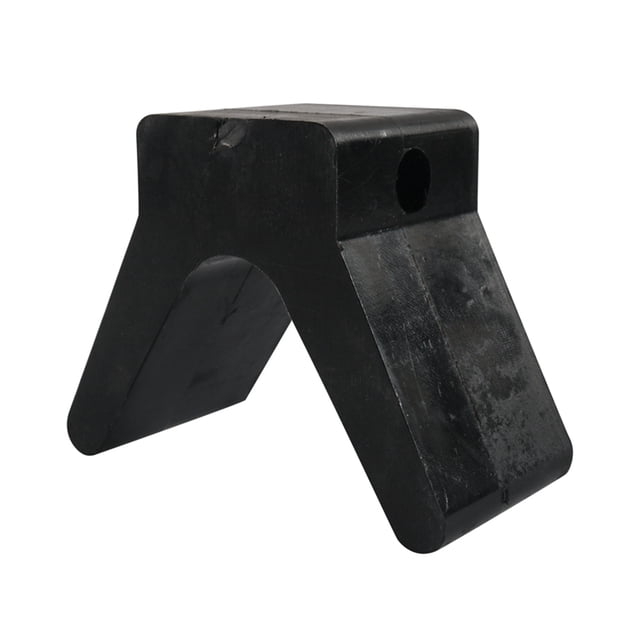 V-Style Boat Trailer Bow Stop Block Trailer Rubber Bow Stop Non Marking ...