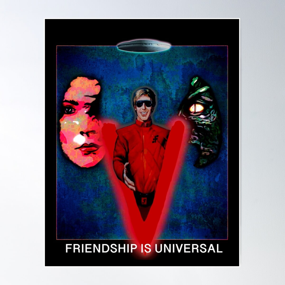 V The Mini Series Inspired Design. Poster Wall Art, Modern Wall Decor ...