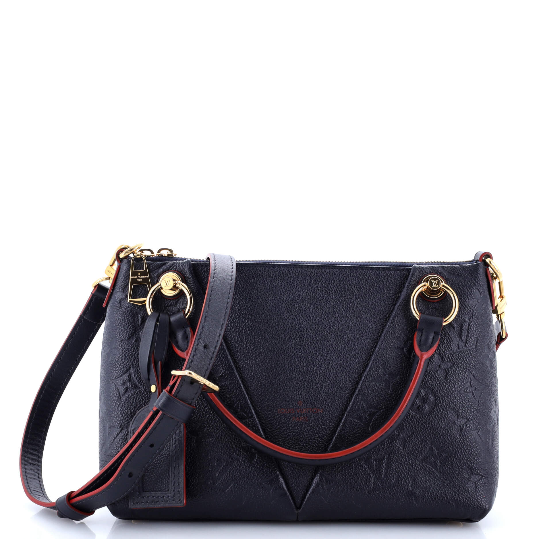 Pre-Owned V Tote Monogram Empreinte Leather BB By Rebag - Walmart.com