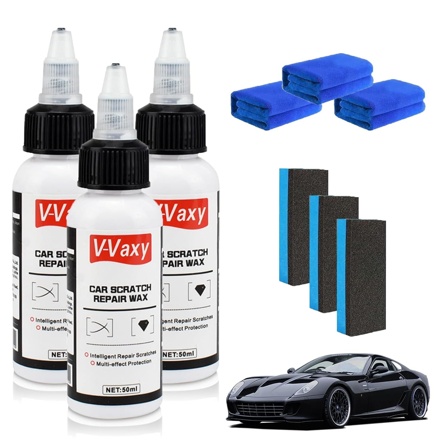 V-Vaxy Ultimate Paint Restorer - Car Scratch Remover, Swirl Mark Repair ...