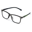 V.W.E., Large Men Rectangular Reading Glasses, 55mm Lens, Spring Hinge ...