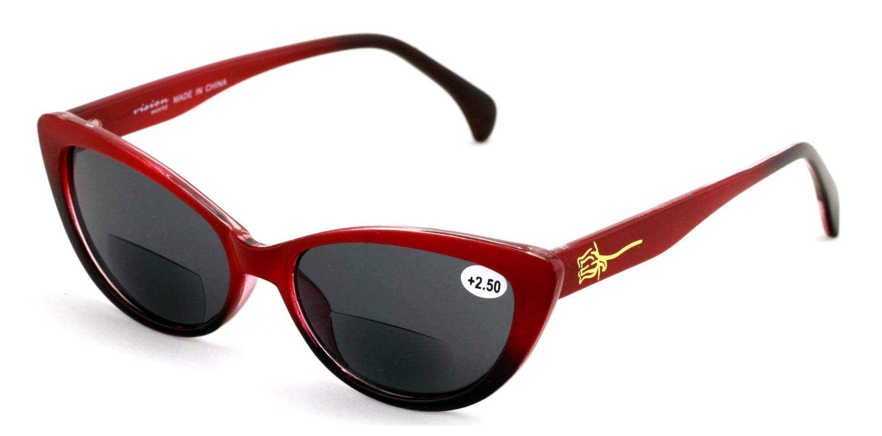 V.W.E. Women Bifocal Reading Sunglasses Reader Glasses Vintage Outdoor ...