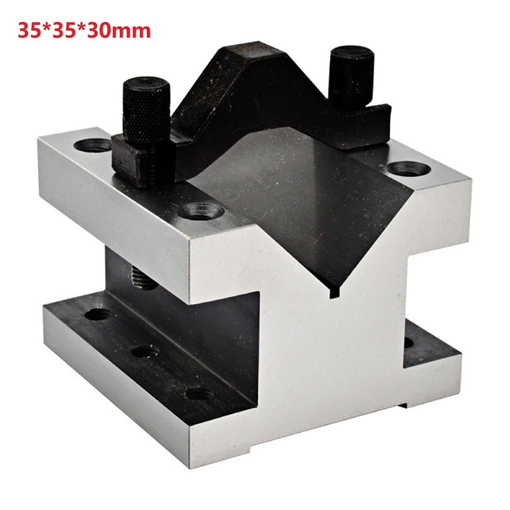 V-Block Grounding Pairs with Clamp Set Precision Matching Precision 90 ...