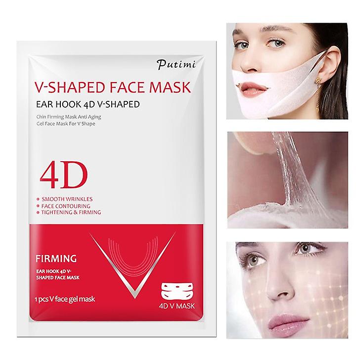 V-face Facial Mask V-face Paste V-face Double Ear Lifting Gel 1ml ...