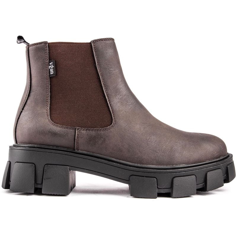 V.Gan Vegan Green Chelsea Boots - Walmart.com