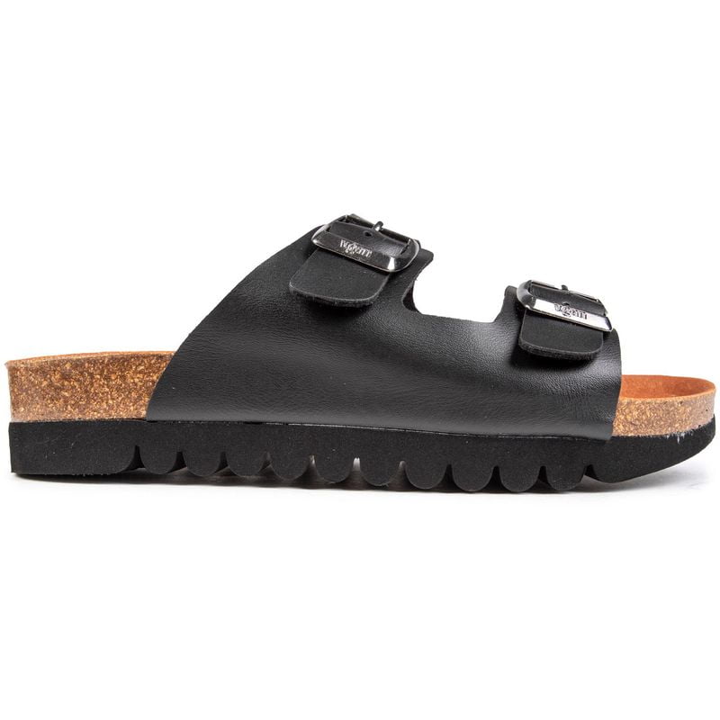 V.gan Vegan Raspberry 2 Strap Footbed Sandals - Walmart.com