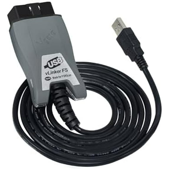 V-gateFS USB FORScan OBD2 Adapter for HS/MS-CAN Auto Switch, Wire OBD2 ...