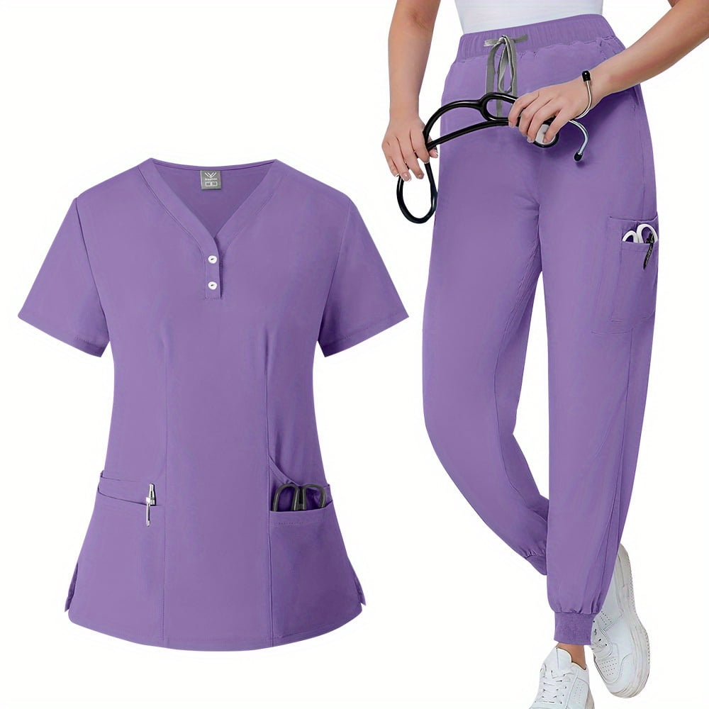 V-neck Elastic Quick-drying Hand Washing Uniform, Doctor's Surgical ...