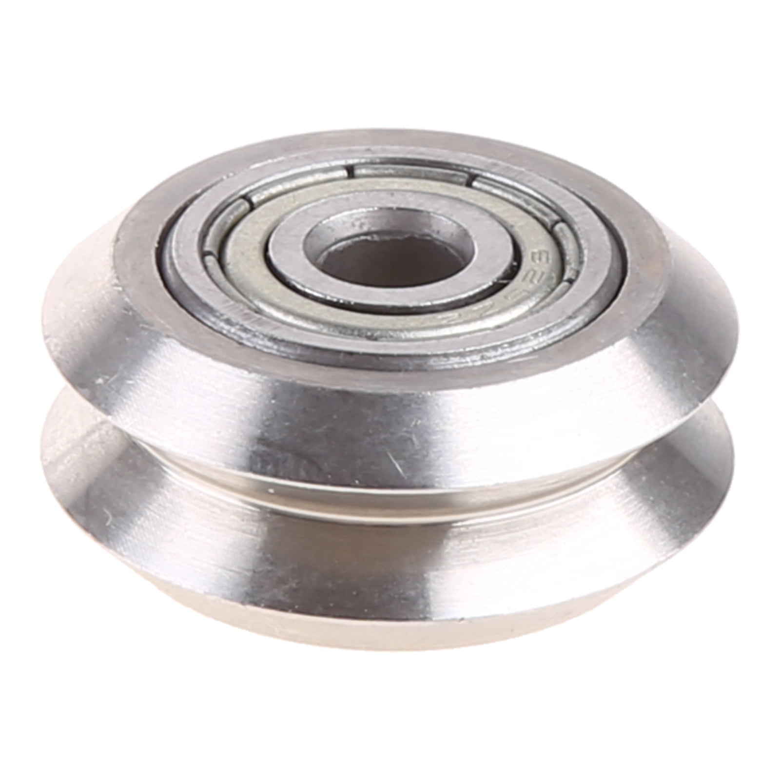 V-type Wheel with 625zz Bearings Bore 5mm Stainless Steel Metal Double ...