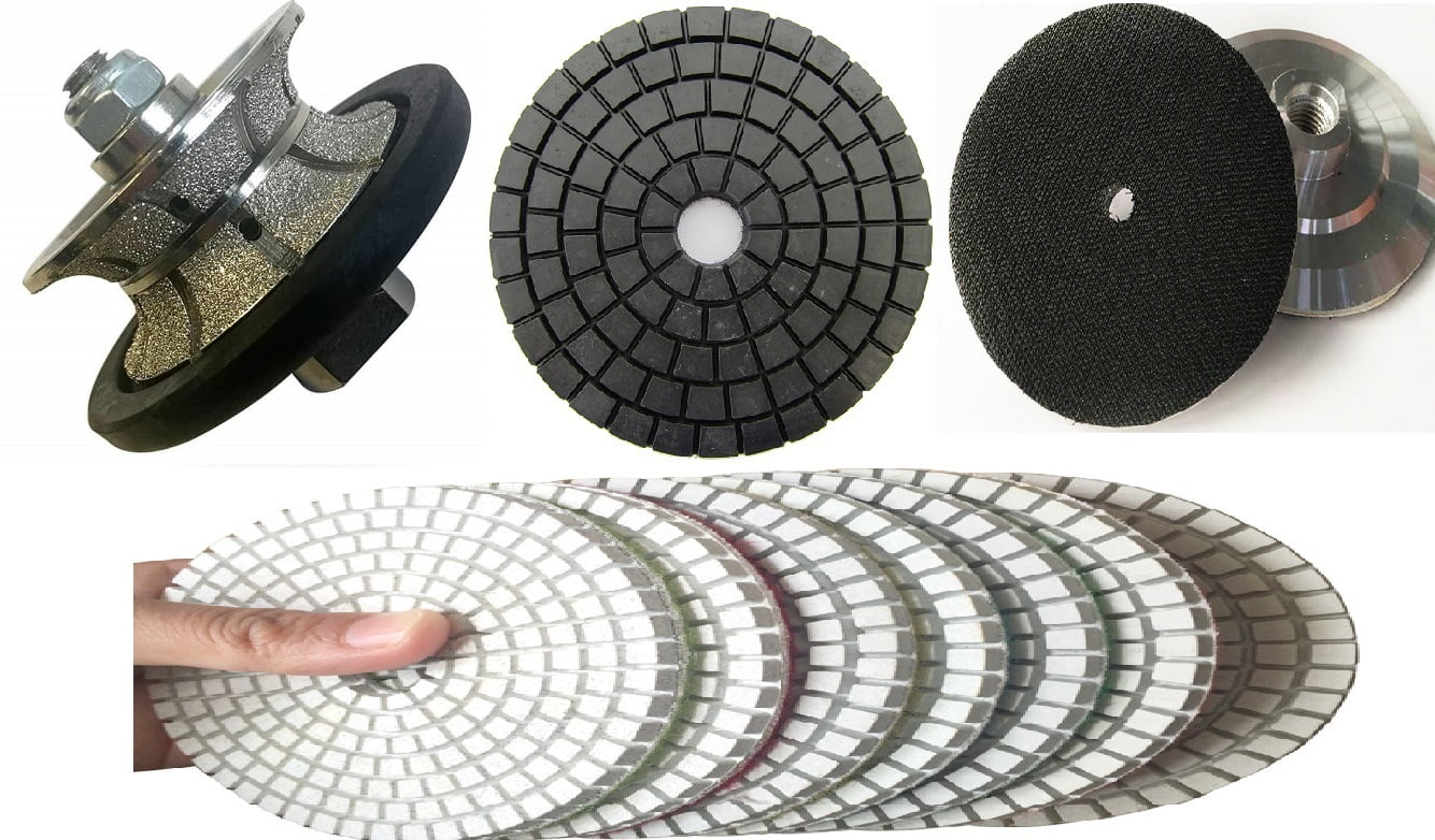 V10 Diamond 3/8 inch Full Bullnose router bit profiler 17 stone ...