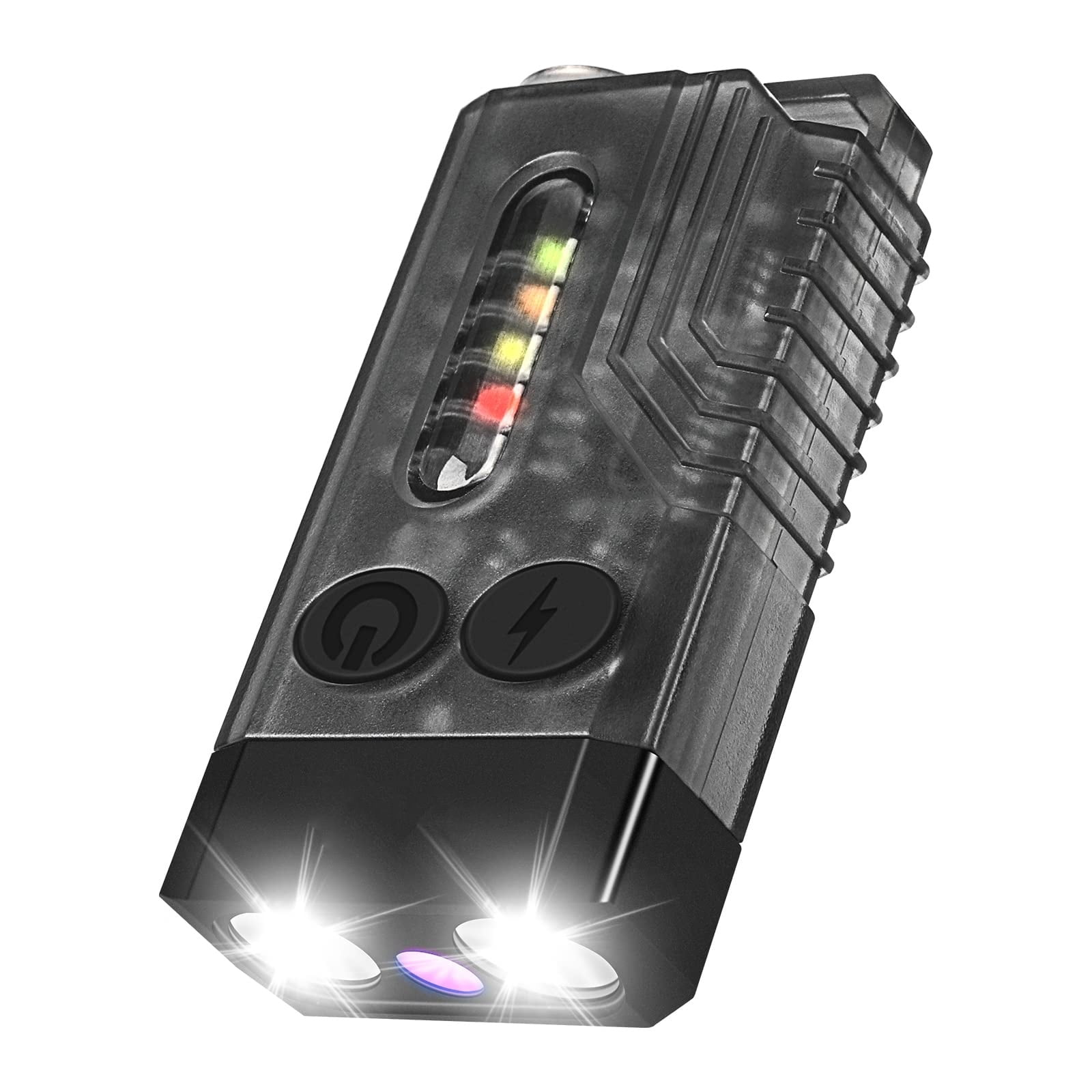 V10 Small Powerful Flashlight with 365nm UV Black Light - Super Bright ...