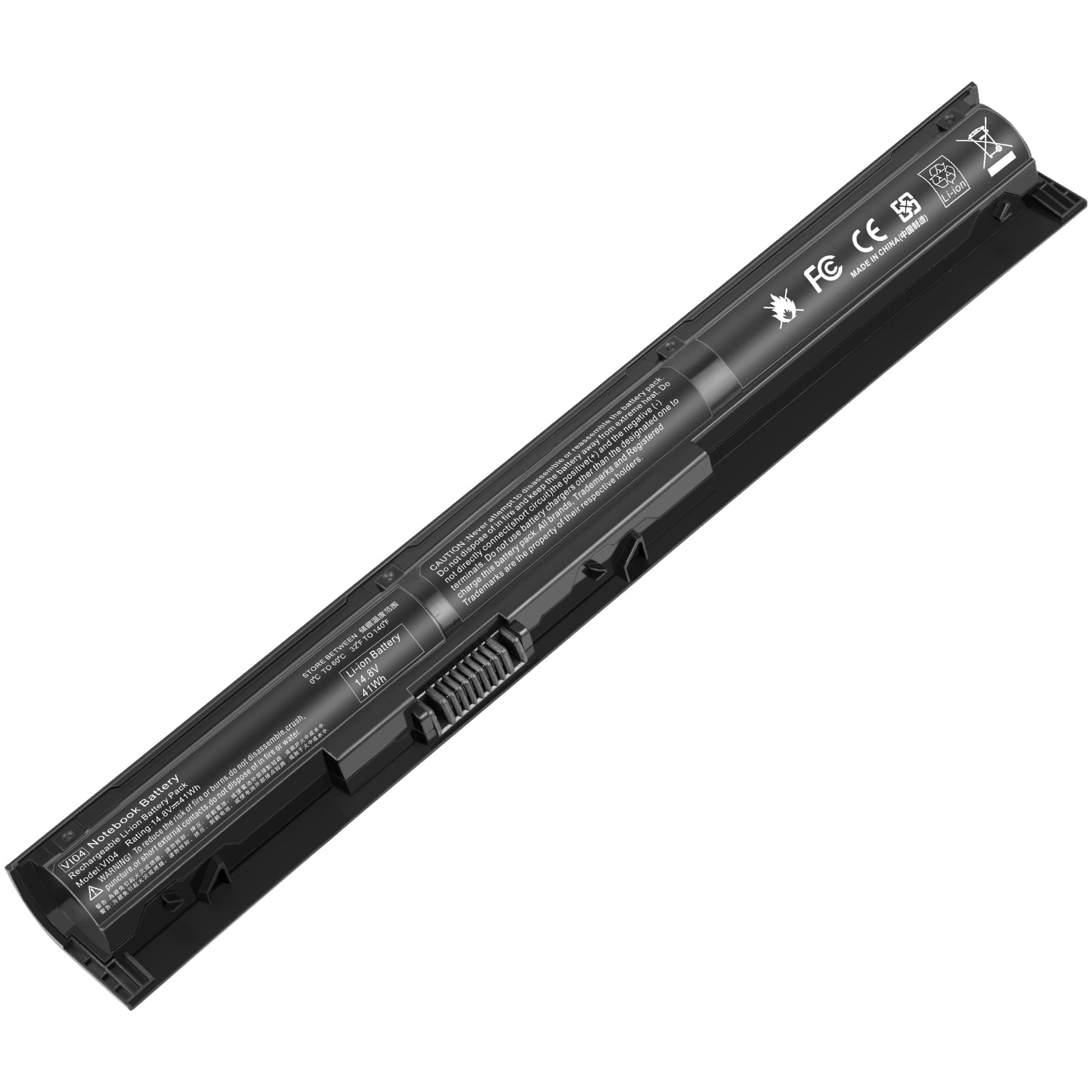 V104 VI04 Laptop Battery Replacement for HP Envy 14 15 17 Series ...