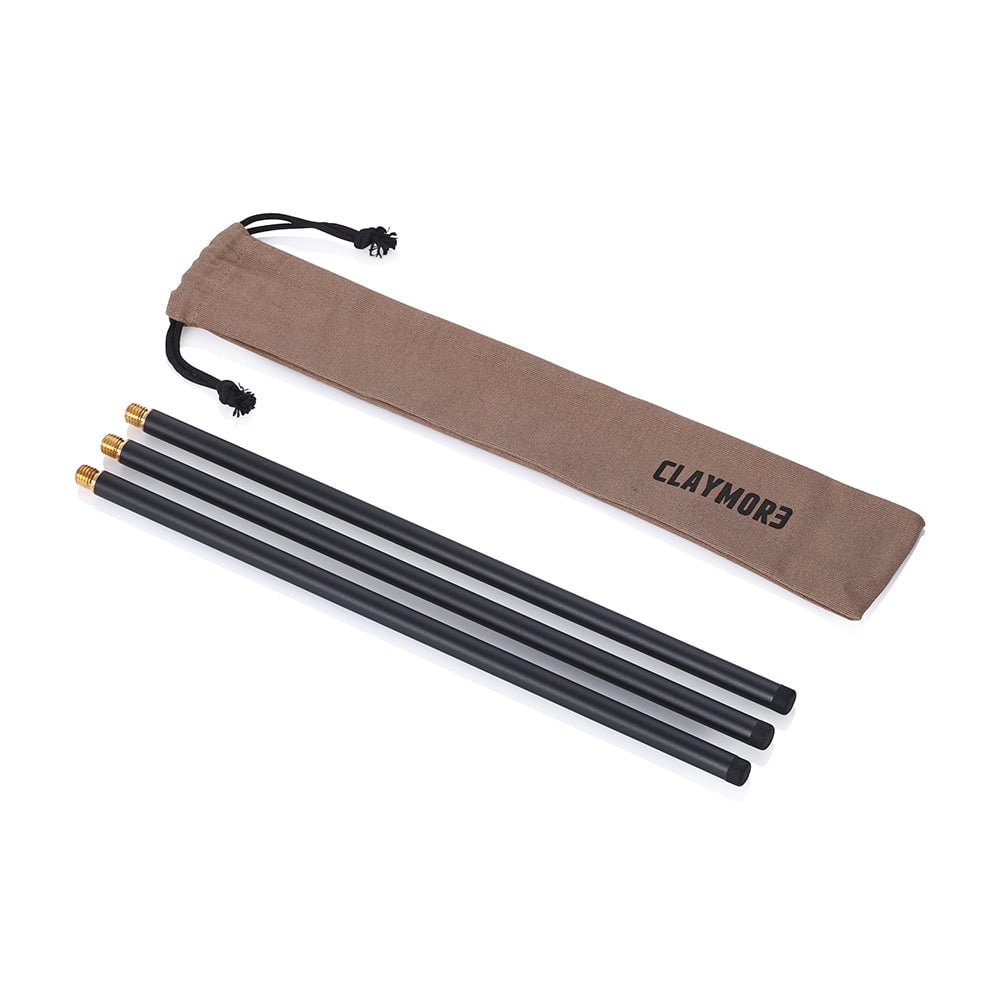 Claymore V1040 Extension Pole (Black) - Lightweight, Sturdy Tripod. Doubles Height. Camping ...