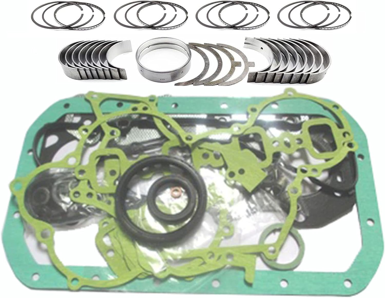V1200 Overhaul Re-ring Kit Compatible with Kubota V1200 Engine B2150 ...