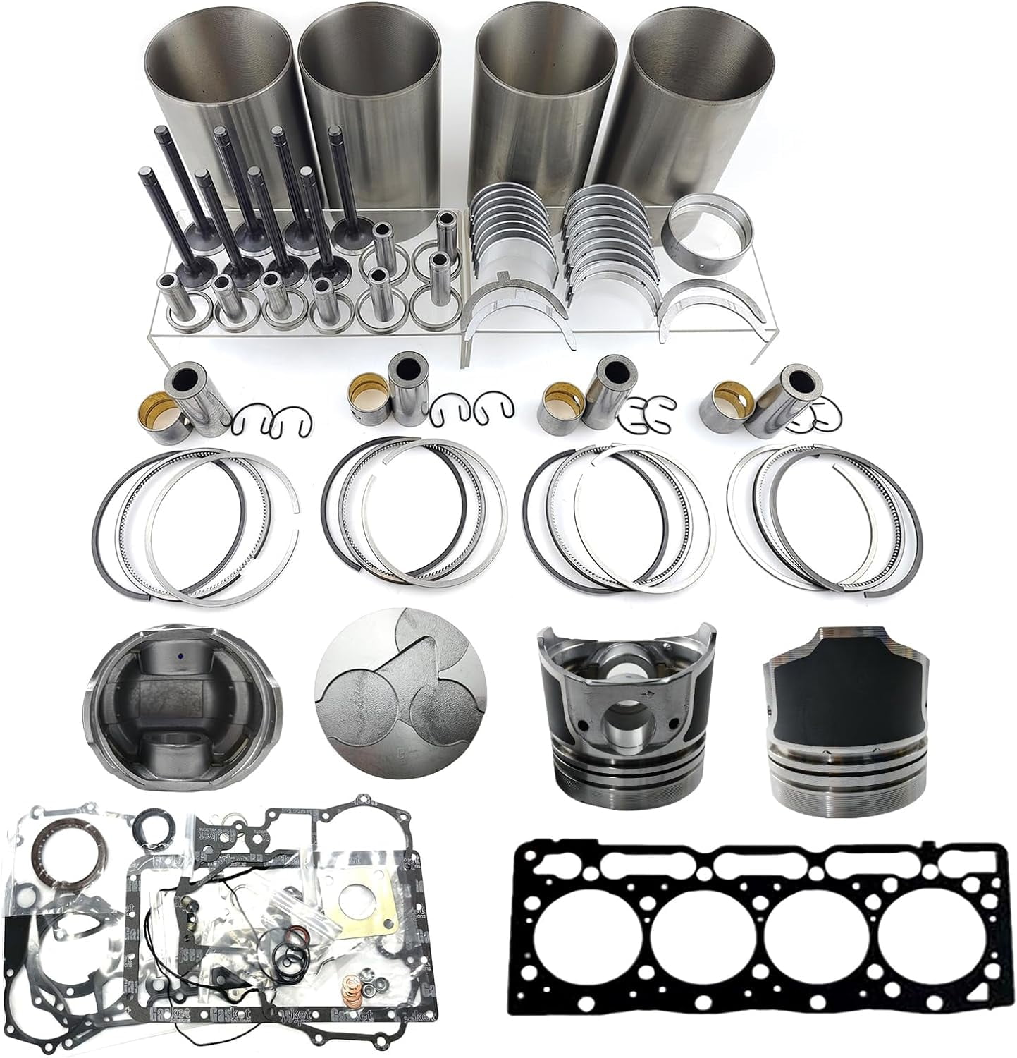 V1305 Engine Overhaul Rebuild Kit For Kubota B2710HSD F3060 X-20 ...