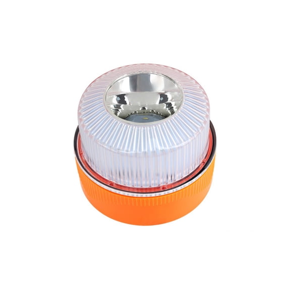 V16 Emergency Warning Light | Amber White LED Light With Base For ...