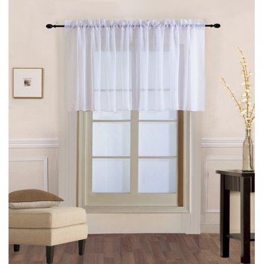 Mainstays Marjorie Door Curtain Panel, 59x72 in White - Walmart.com