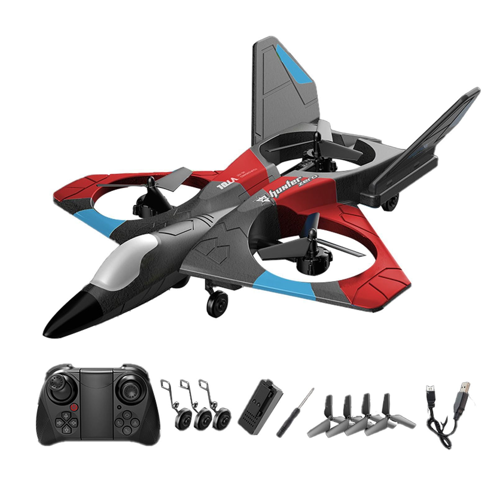 V17 Jet Fighter Stunt RC Plane - New Remote Control Airplane with 2 ...