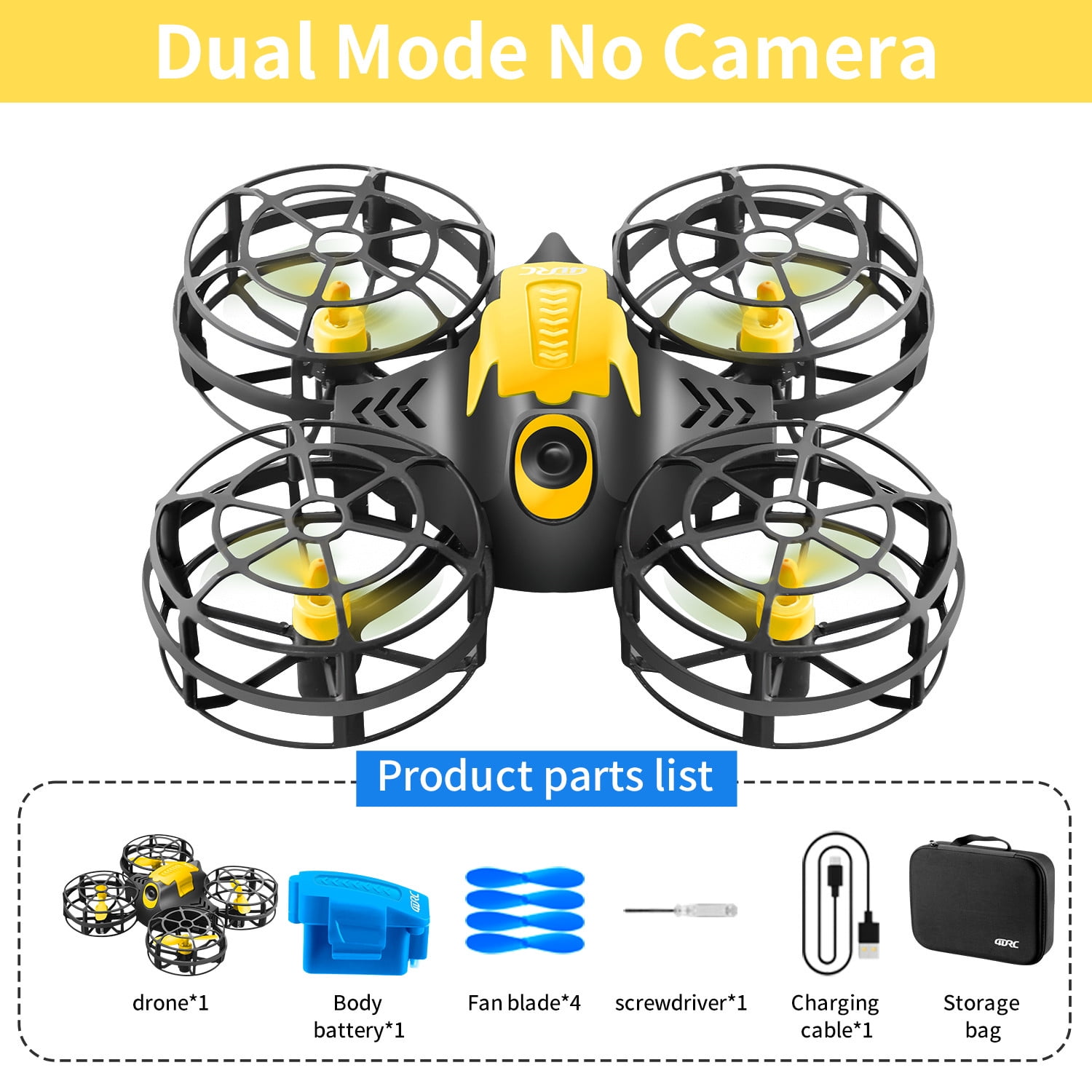 V18 New Mini Drone Headless Mode RC Dron 360 ° Flip Height Keep Drones ...