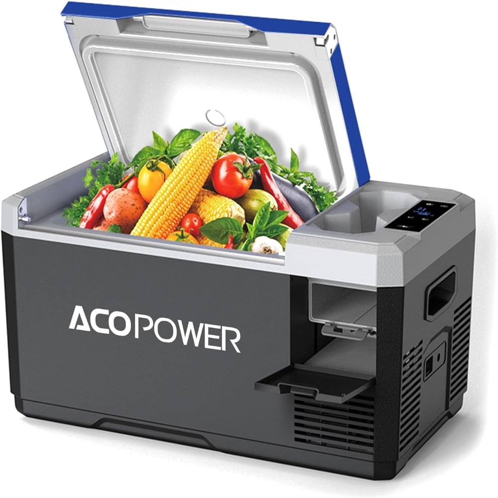 V18 Portable Refrigerator 19Qt Car Freezer with APP Control 12V 45W Low ...
