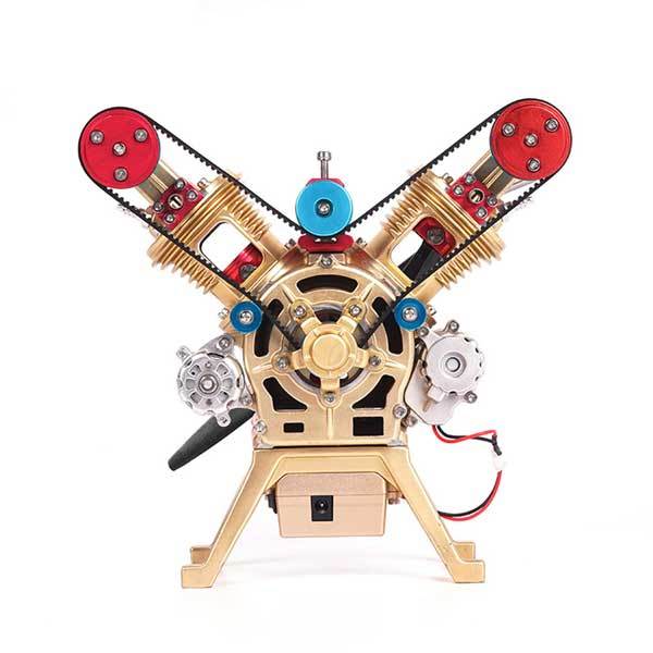 V2 Cylinder Engine Assembly Model Kit - Walmart.com