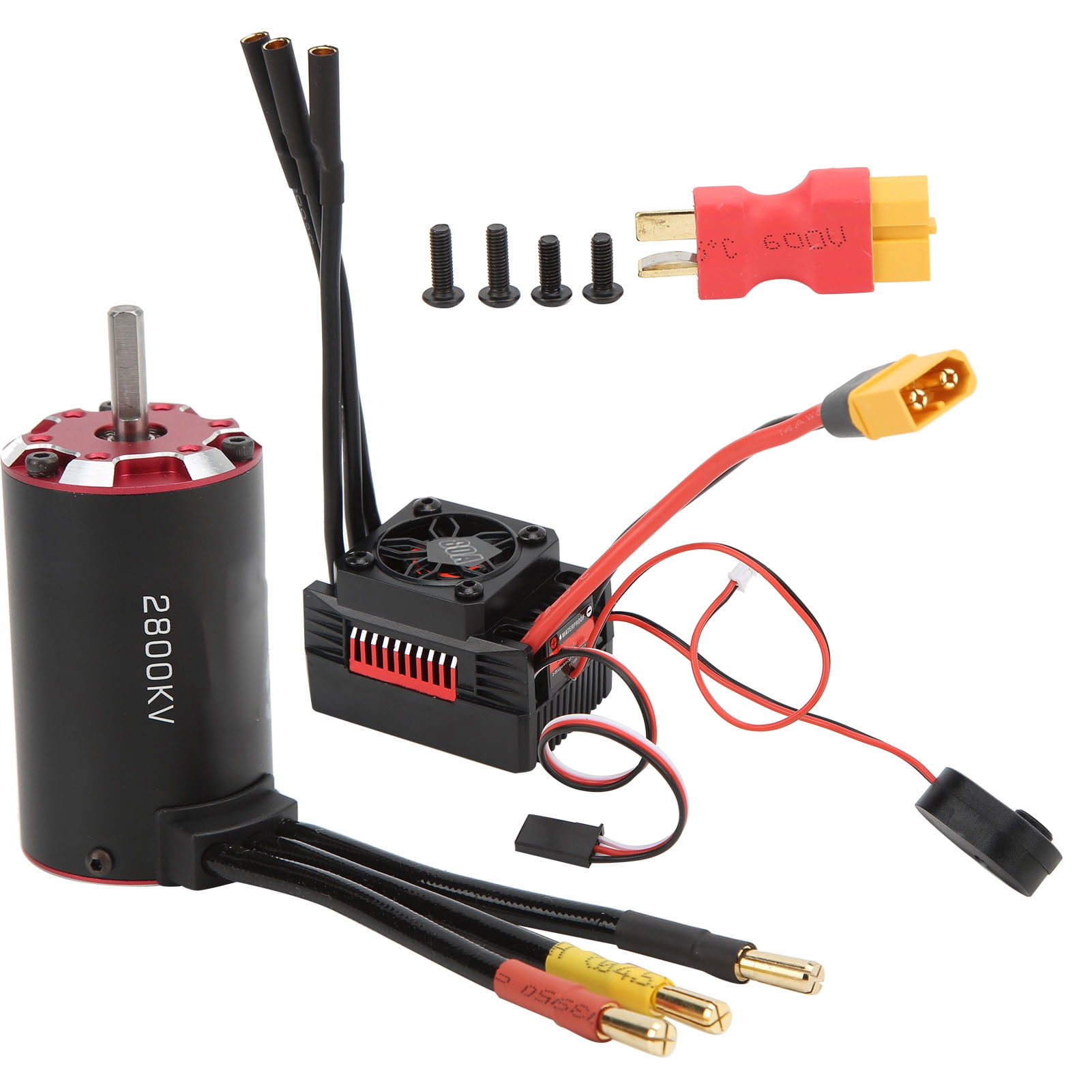 V2 Supersonic 3660 2800KV Motor 60A ESC Kit Brushless Combo with ...
