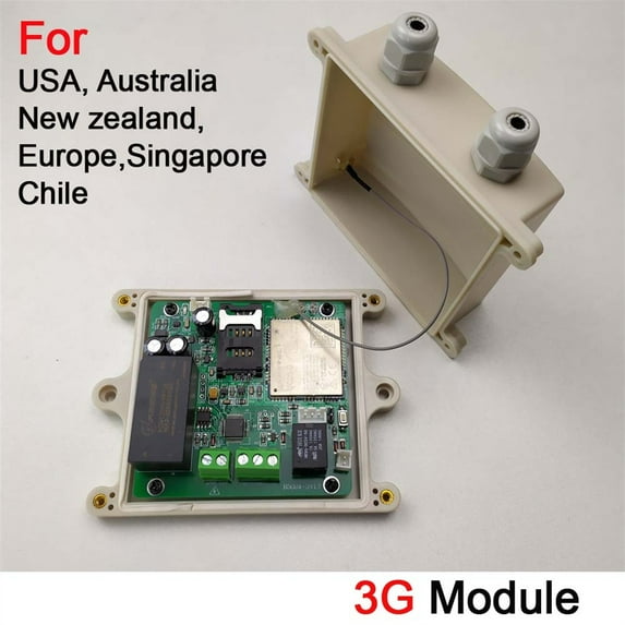 V2019 RTU5024 Rain Proof Type GSM Swing Sliding Gate Opener Relay ...