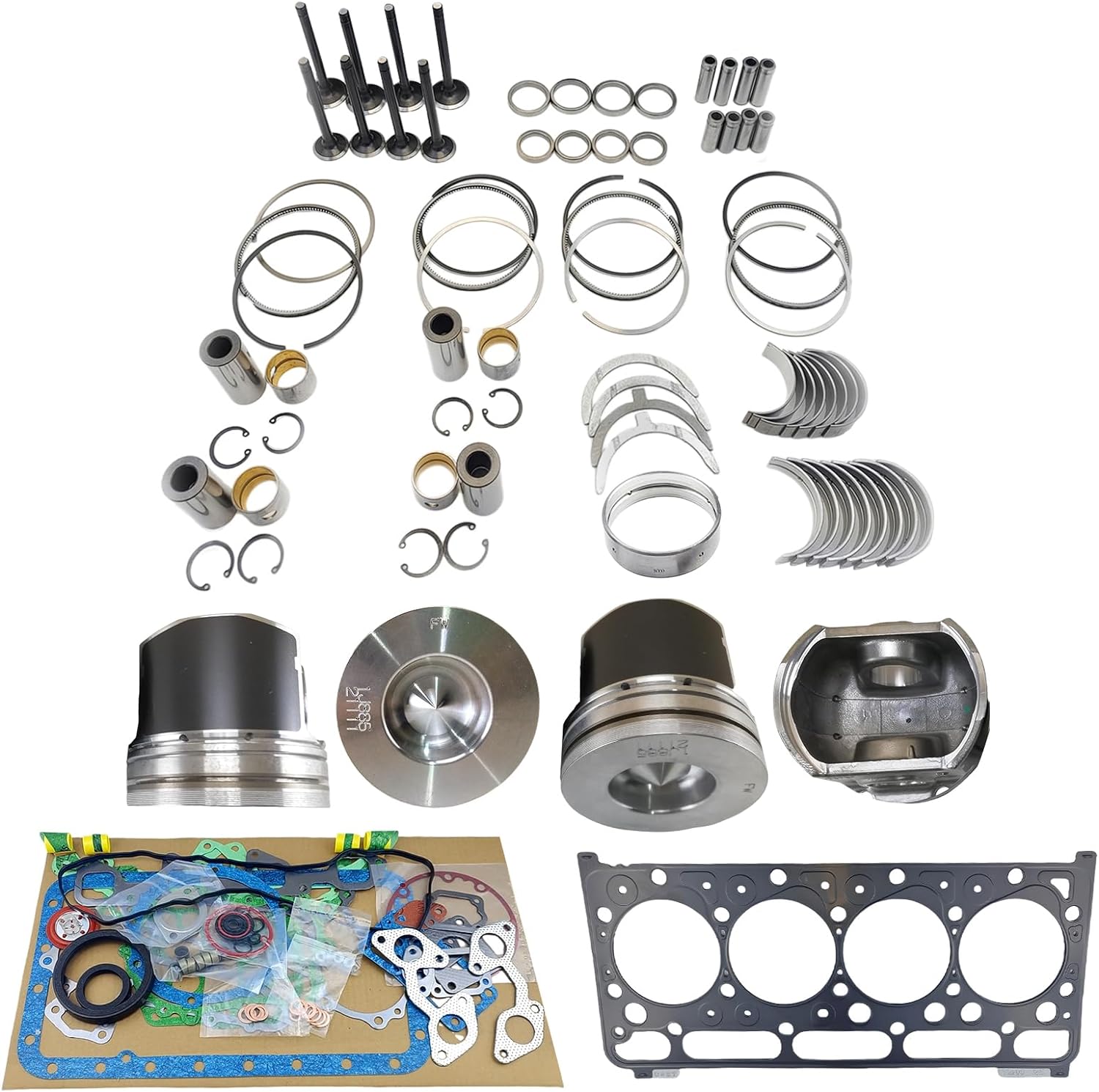V2403 Engine Overhaul Rebuild Kit (No cylinder liner) Combustion ...