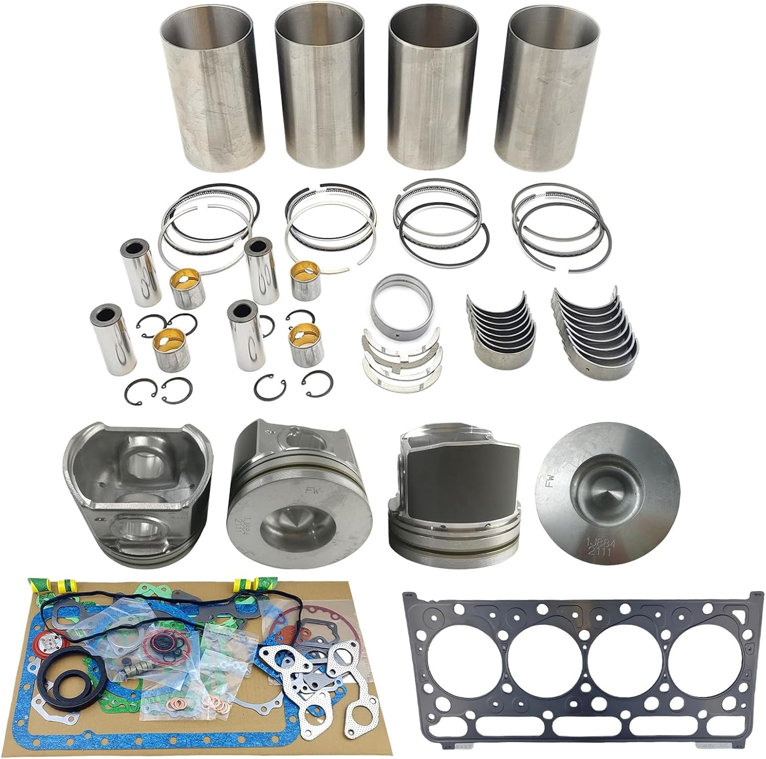 V2403 Engine Overhaul Rebuild Kit (No valve set) Combustion Chamber ...