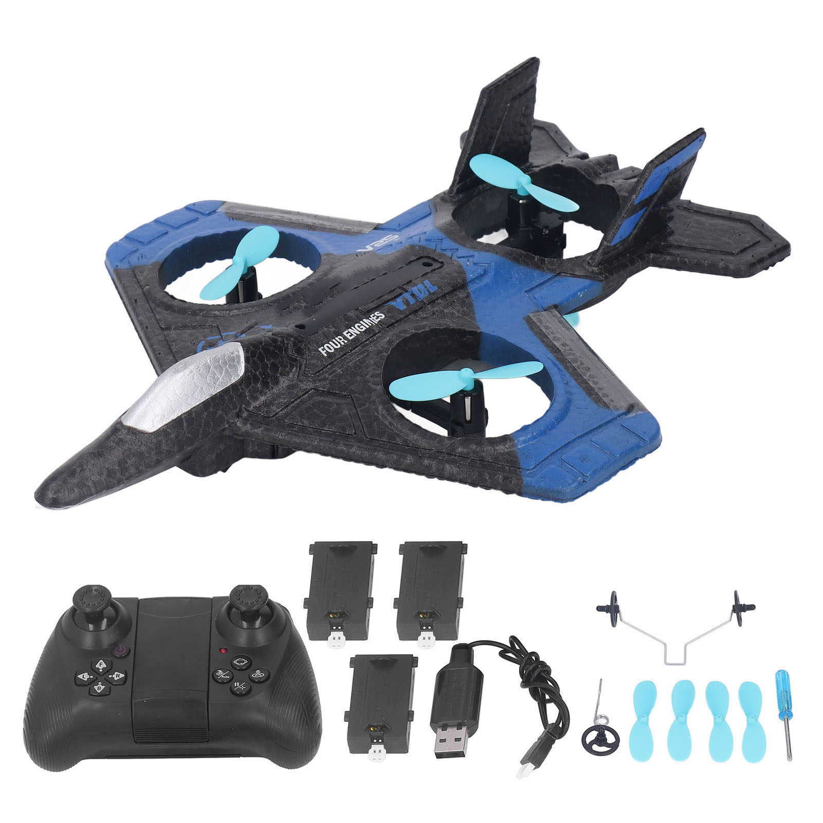 V25 Stunt Aerial Photography UAV Remote Control Airplane Toy Aircraft ...