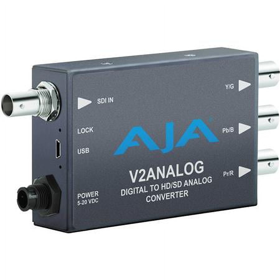 V2Analog HD/SD-SDI to Component/Composite Analog Mini-Converter ...