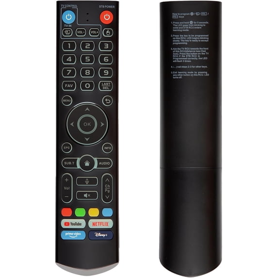 V3 Pro V3 Plus V5 Pro TV Box Voice Remote Control Replacement ...