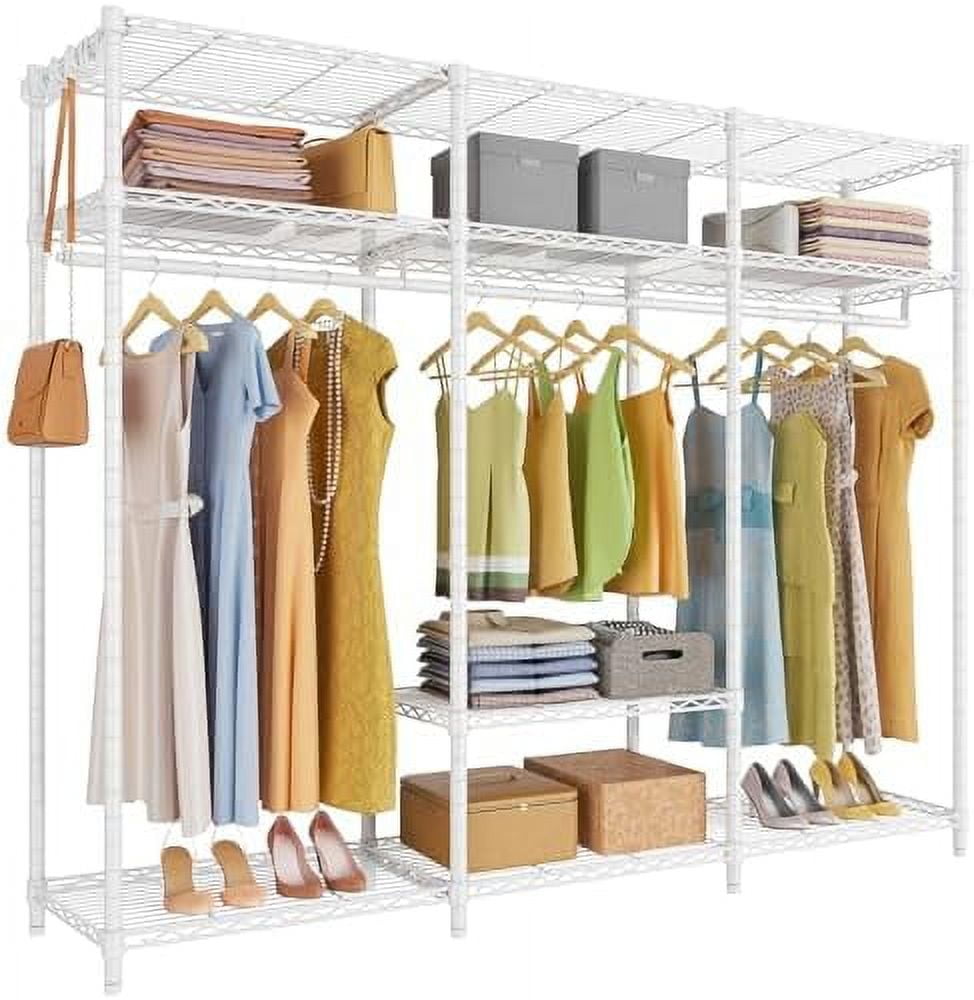 V30 Garment Rack Heavy Duty Clothes Racks for Hanging Clothes ...