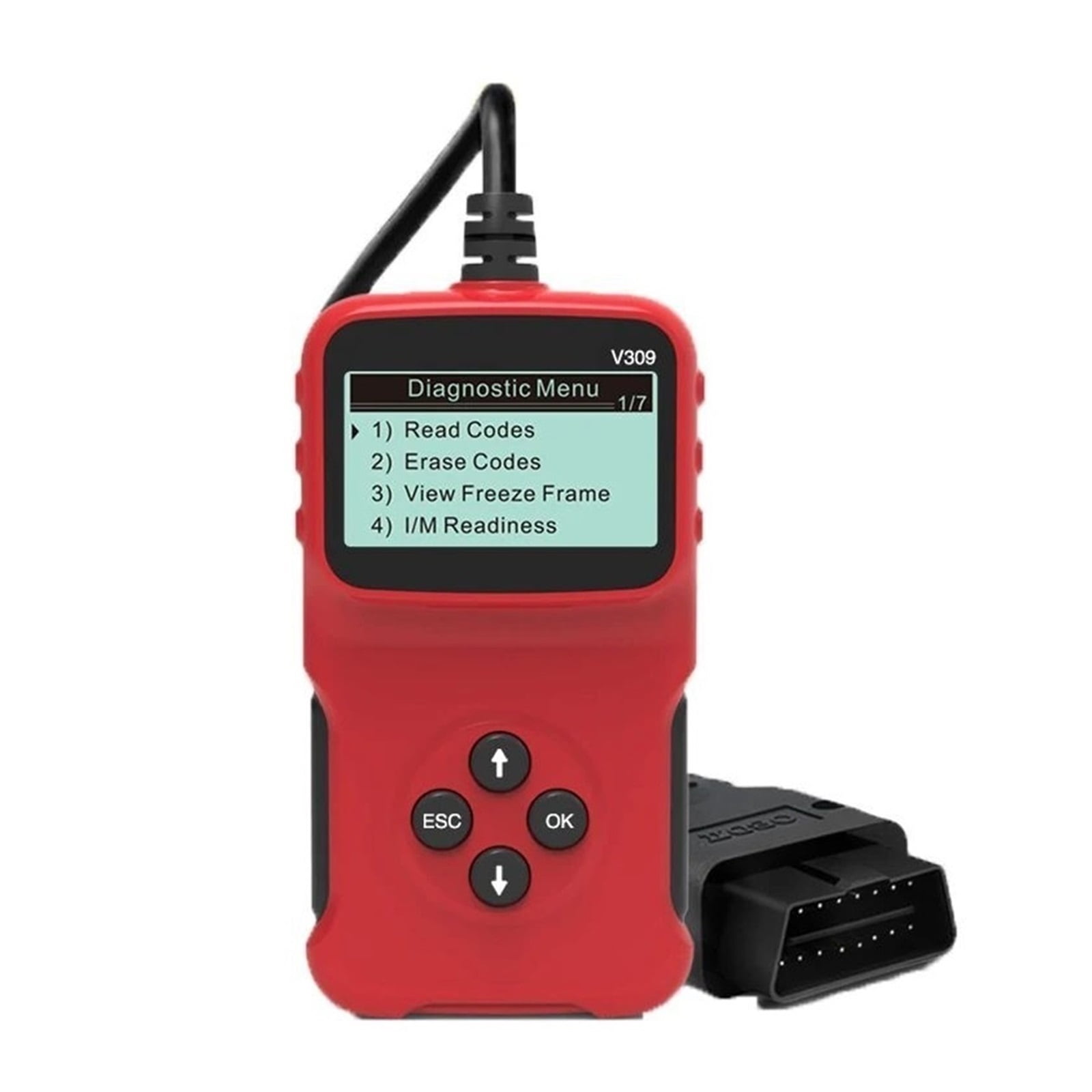 V309 Obd2 Scanner Automotive Professional Tool Check Car Eng ,Sturdy ...