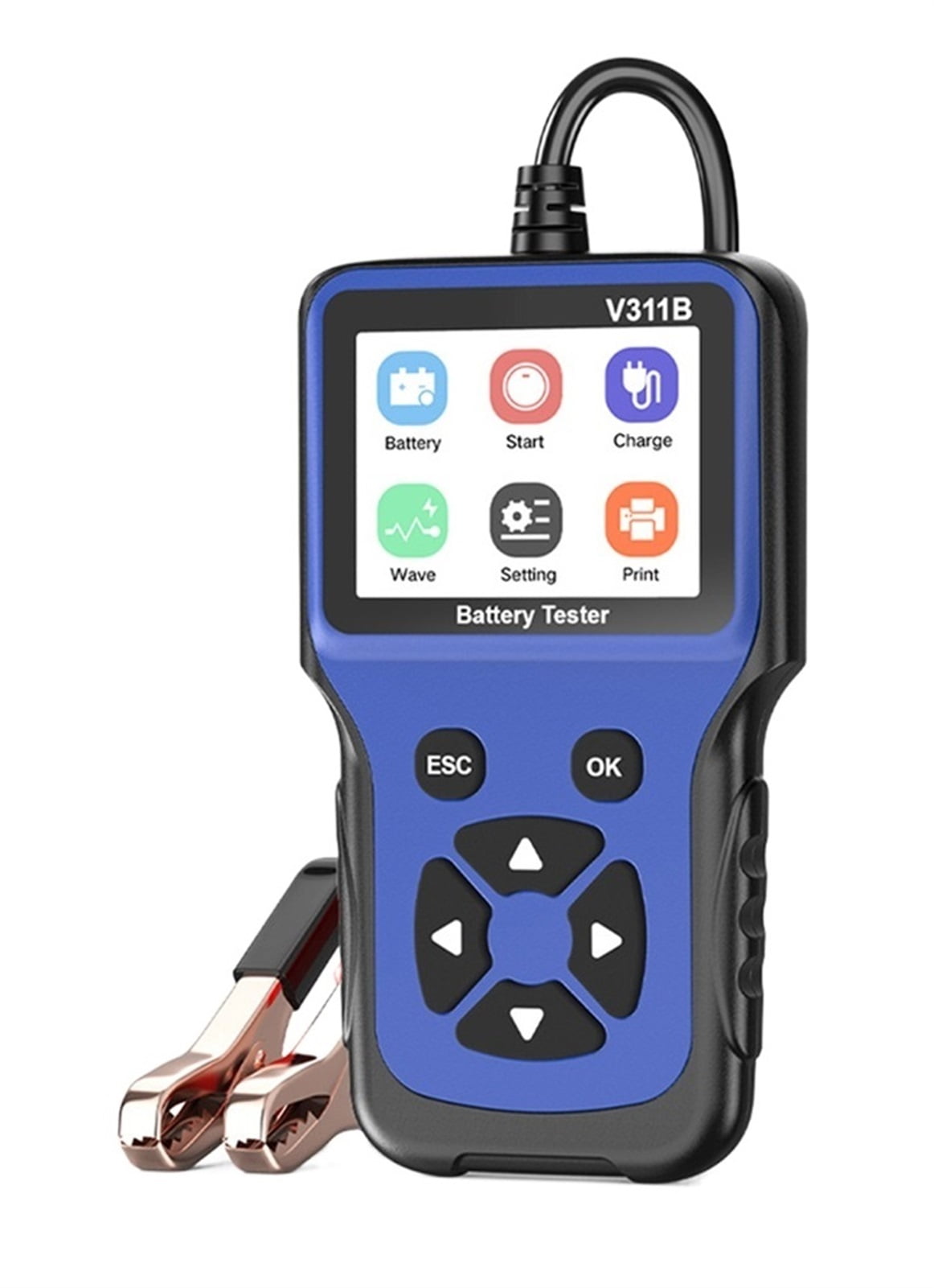 V311B 12V Battery Test Battery Detector Car Battery Tester Car Charger ...