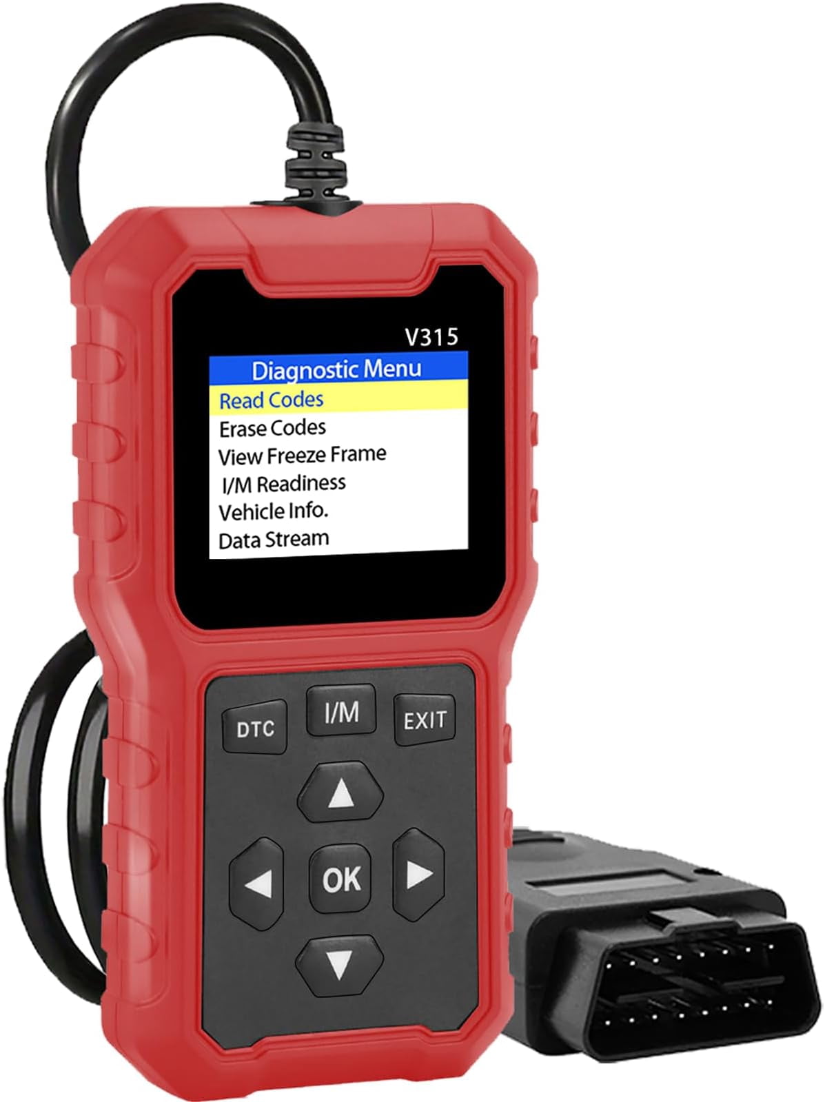 V315 OBD2 Diagnostic Diagnostic Tool Tool, Code Reader, Engine Light ...
