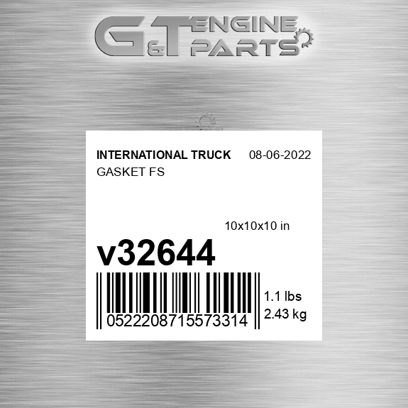 V32644 GASKET FS fits INTERNATIONAL TRUCK (New OEM) - Walmart.com