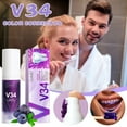 V34 Whitening Toothpaste,Repairs Improves Sensitive Teeth Toothpaste,Stain Removal Toothpaste ...