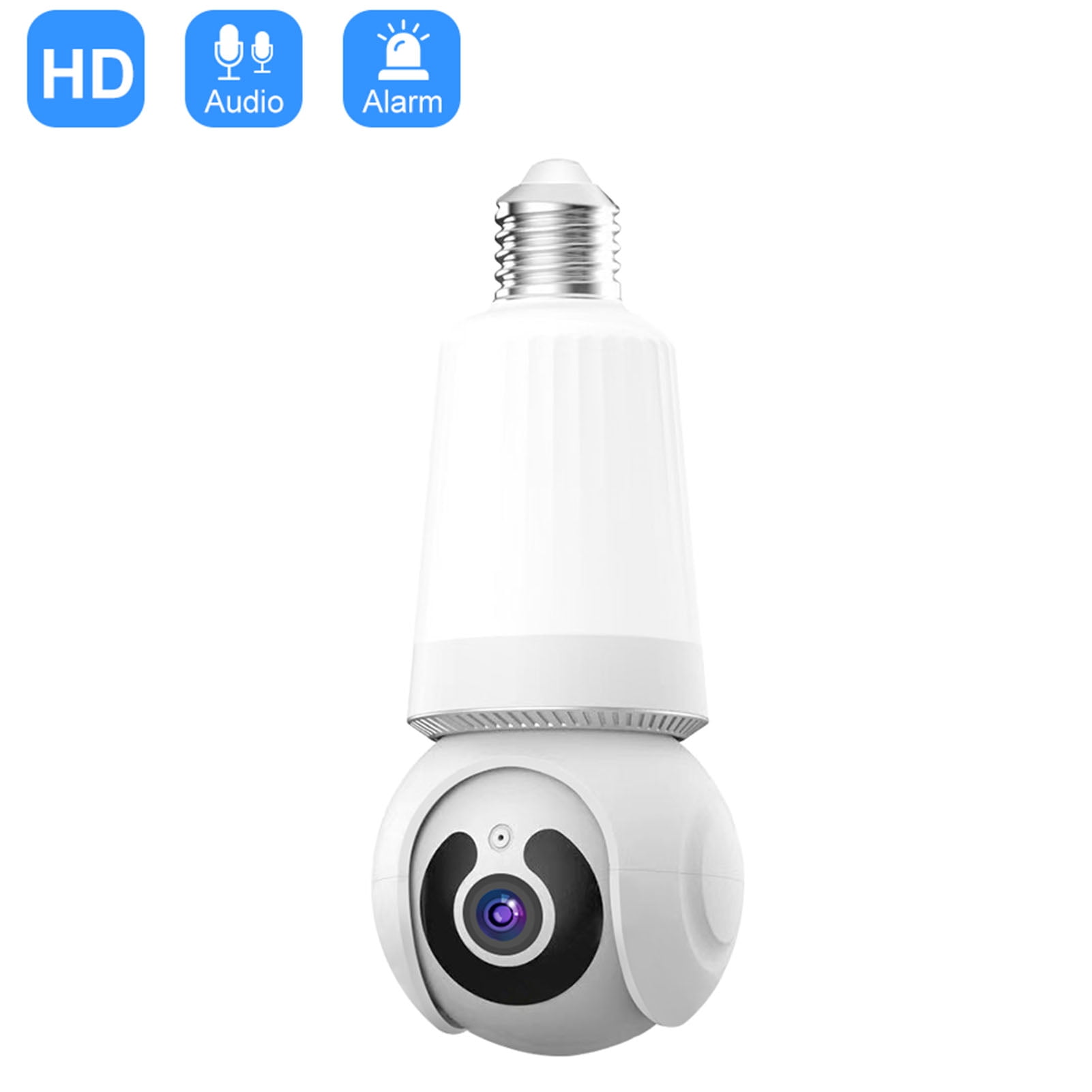 V380 Pro Light Bulb Security Camera Light Socket WIFI Camera Motion ...