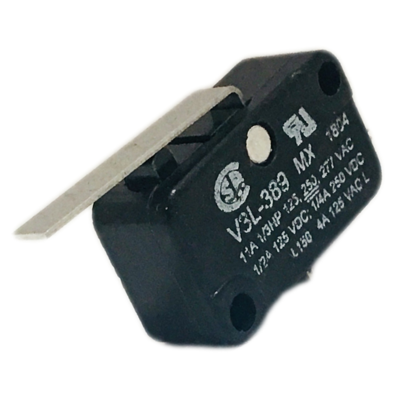 V3L-389 Switch Snap Action N.O./N.C. SPDT Lever Solder Lug 11A 277VAC ...