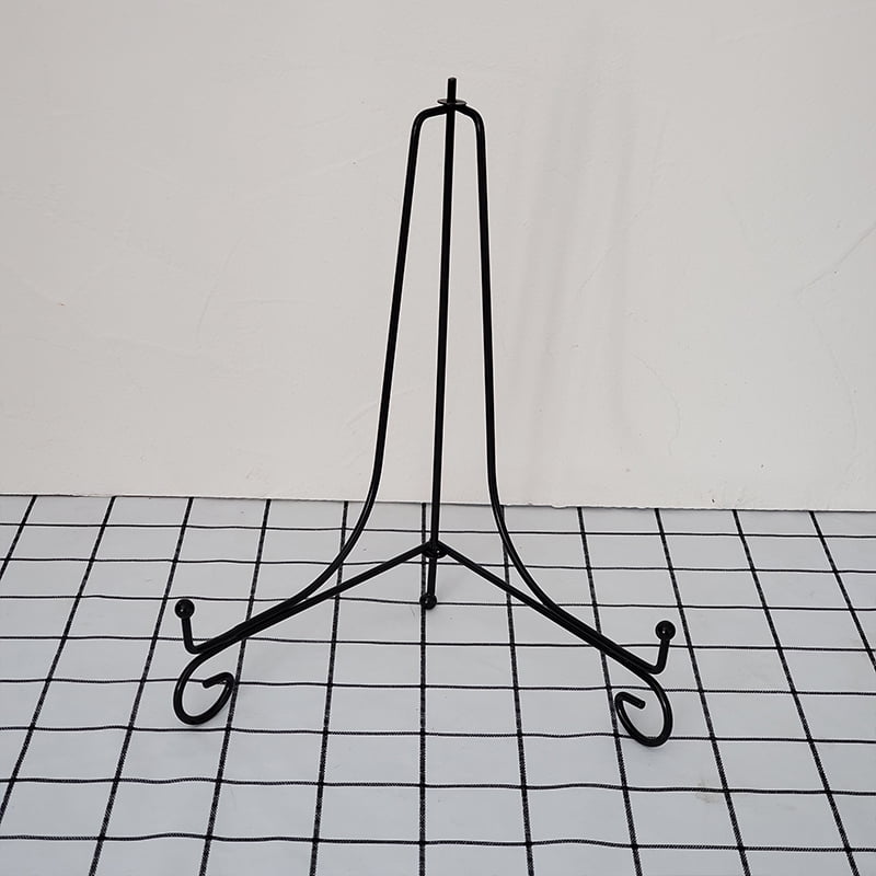 V45o round Clock Wall Clock Metal Bracket Porcelain Plate Disc Bracket ...