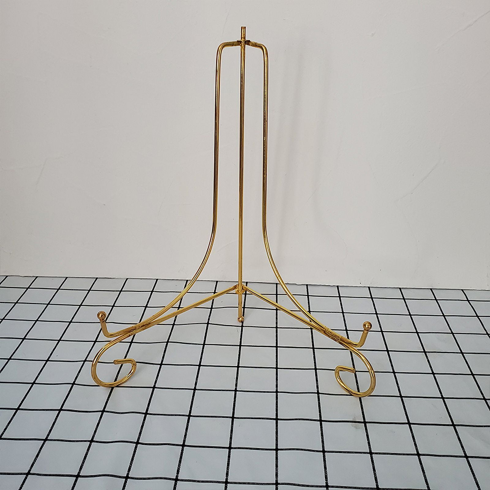 V45o round Clock Wall Clock Metal Bracket Porcelain Plate Disc Bracket ...