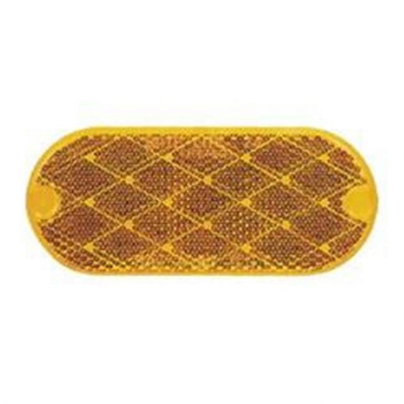 V480A Oval Reflector Amber- Pack - 2 - Walmart.com